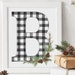 Buffalo Check Family Custom Sign File | PDF | Family Initial, Fall ...