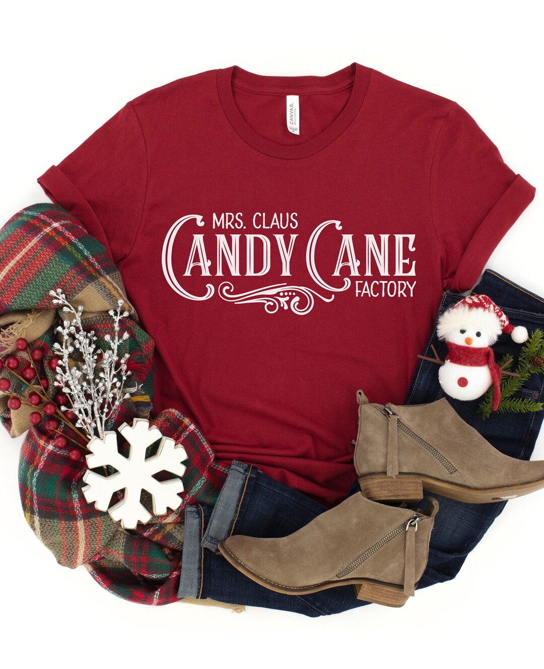 Candy Cane Factory Shirt, Christmas Shirt - Etsy
