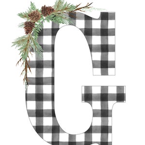 Buffalo Check Family Custom Sign File | PDF | Family Initial, Fall ...