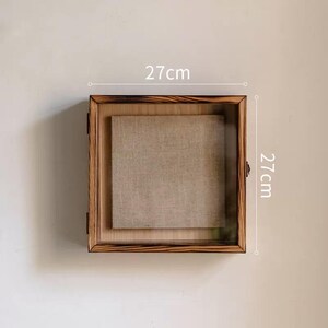 Handcrafted Solid Wood Shadow Box Frame | 3D Specimen Frame | Insect ...