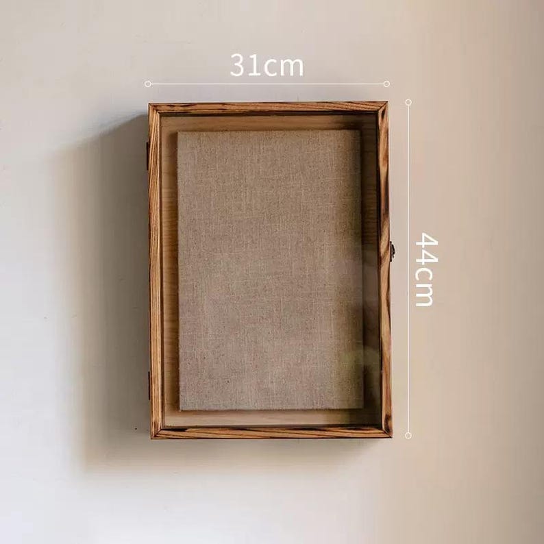 Handcrafted Solid Wood Shadow Box Frame | 3D Specimen Frame | Insect ...