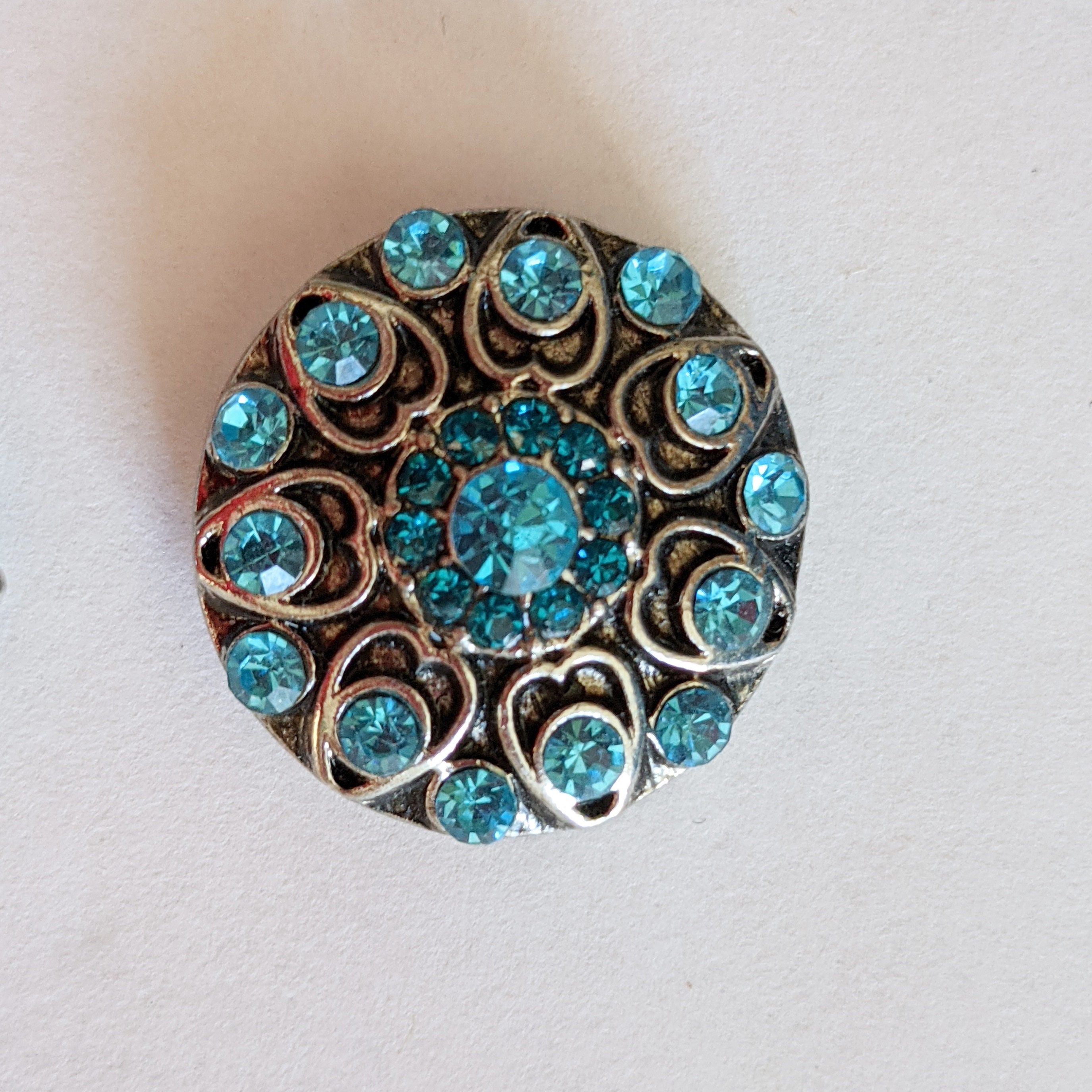 Blue Snap Charms Aqua Snap Buttons for Snap Jewelry. Fits - Etsy