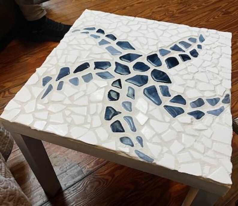 Beachy Mosaic Tables - Etsy