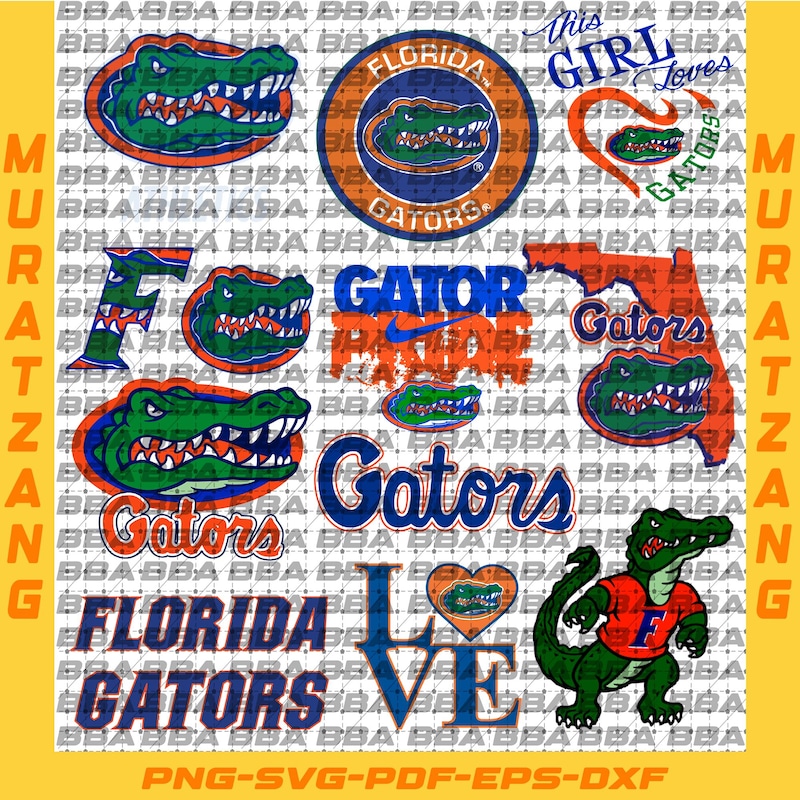 Florida Gators Svg - Etsy