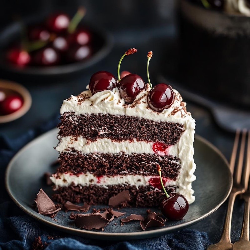 Black Forest Chocolate Cake - Etsy