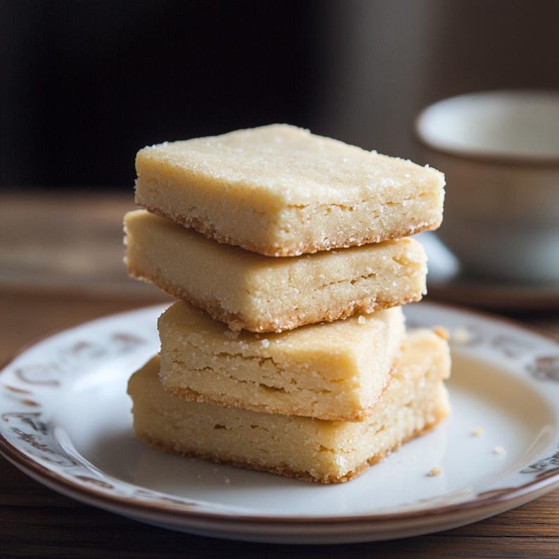 Classic Shortbread Cookies Recipe - Printable Download - Etsy