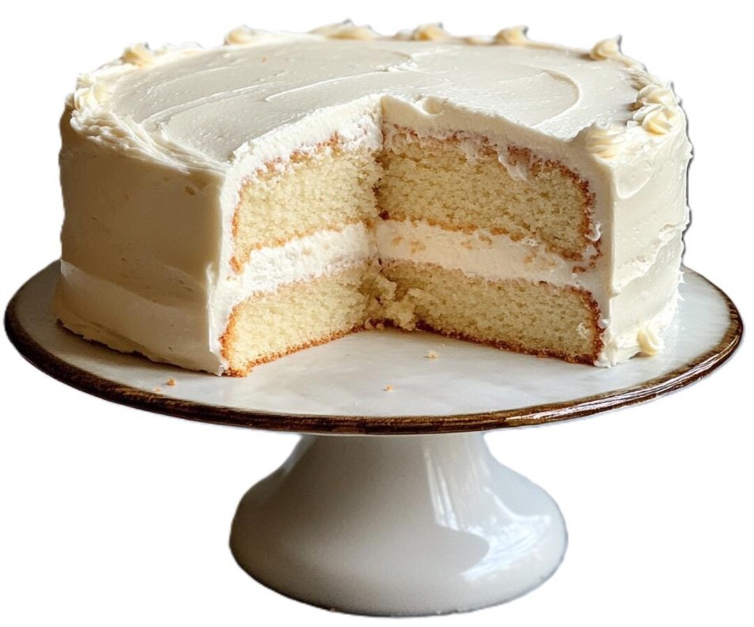 Starlight Cake Recipe, Easy Vanilla Cake Printable Download - Etsy