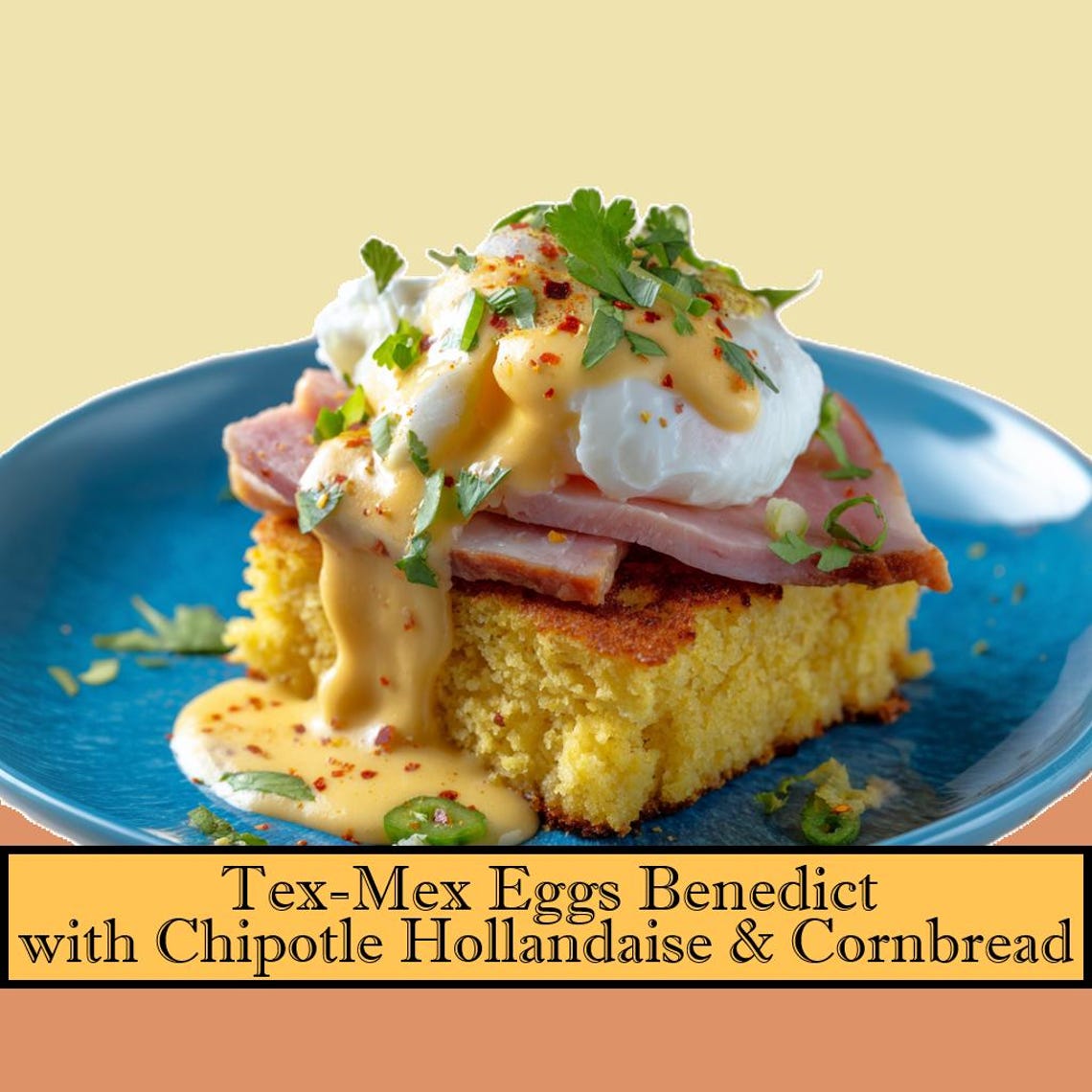 Tex-mex Eggs Benedict Recipe Bundle, Breakfast and Brunch Download - Etsy