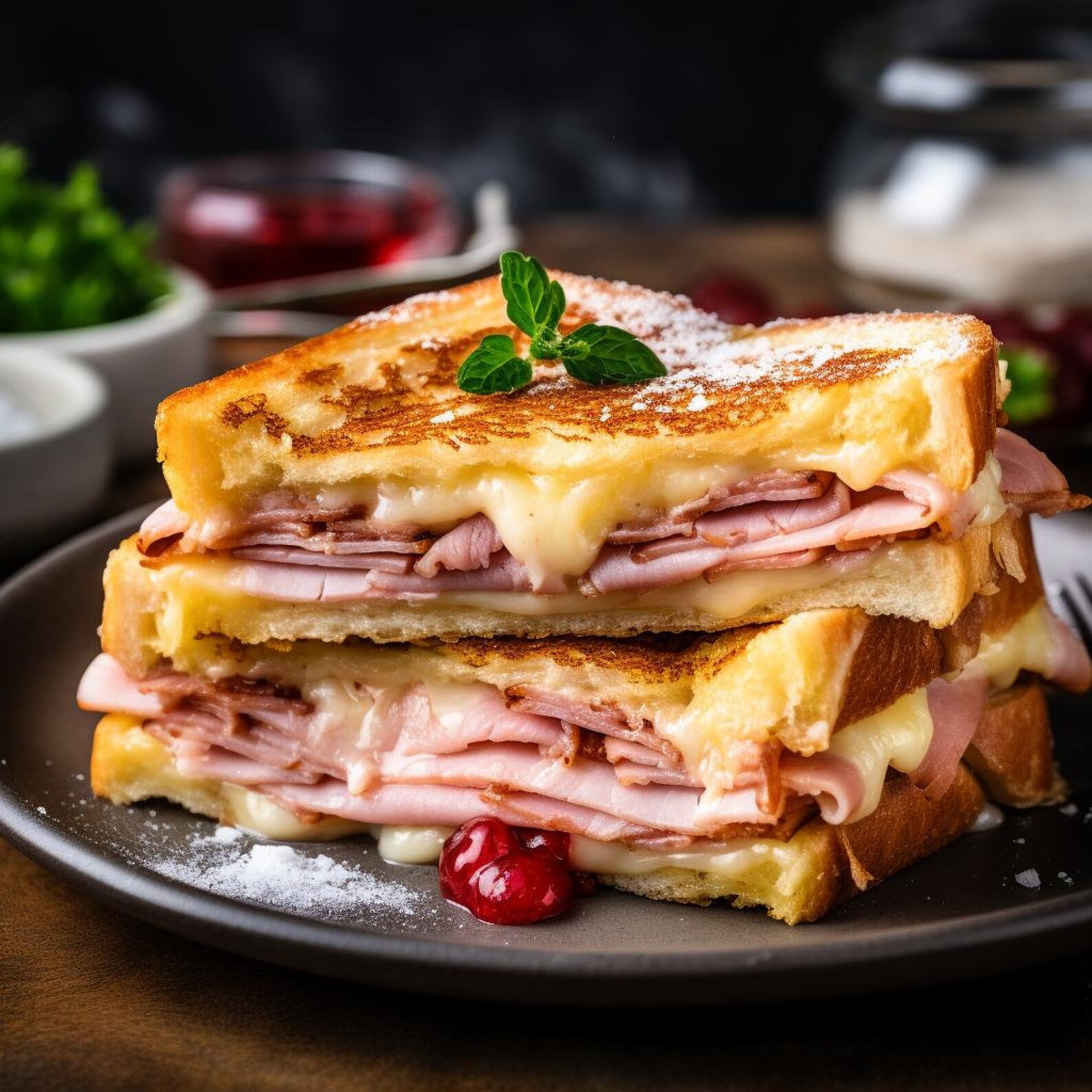 Monte Cristo Breakfast Sandwich RECIPE, Printable Brunch Download - Etsy