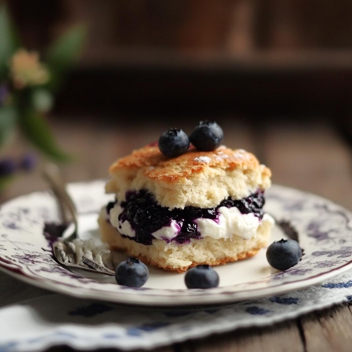 BEST Blueberry Shortcake Recipe - Digital Download | Printable Brunch ...