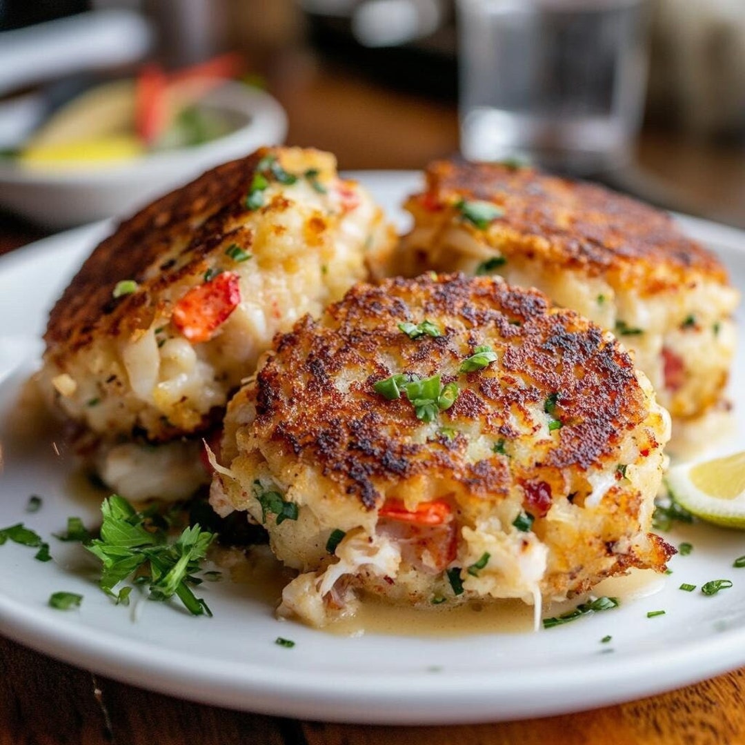 The BEST Lobster Cakes Recipe, Printable Download - Etsy