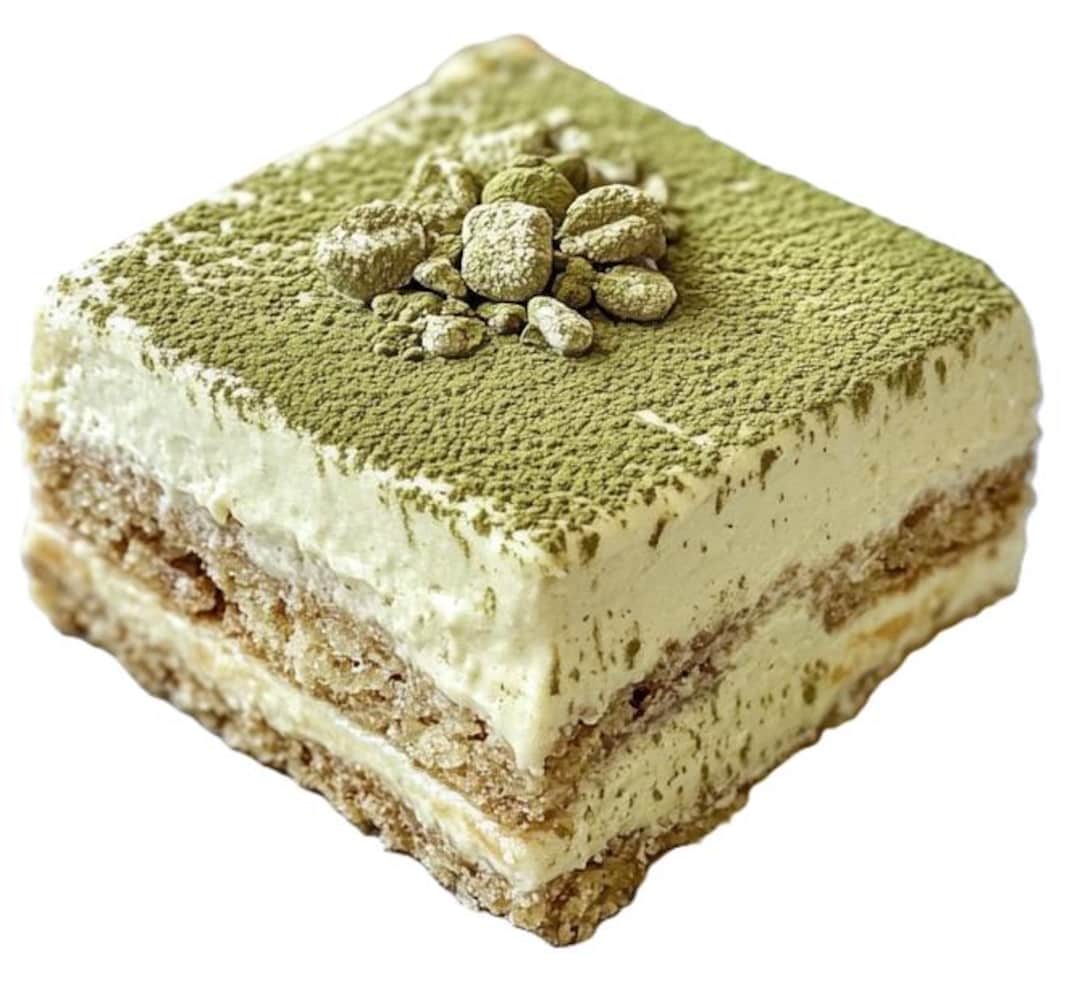 Matcha Tea Tiramisu Digital Recipe Card, Printable Digital Download ...