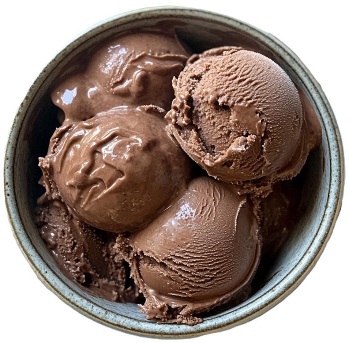 Dark Chocolate Ice Cream Recipe - Printable Dessert Recipe Download - Etsy