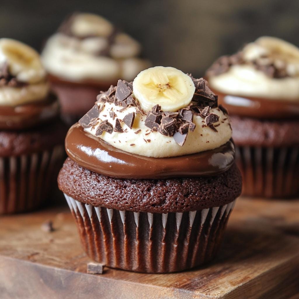Chocolate Banana Cupcakes Recipe – Easy Homemade Bakery Style Cakes ...