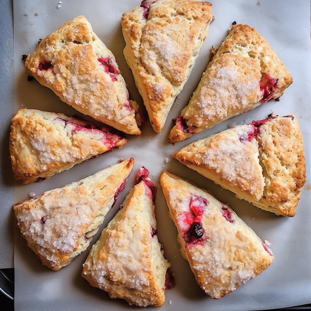 Delicious Flaky Scones Recipe, Printable Breakfast Baking Download - Etsy
