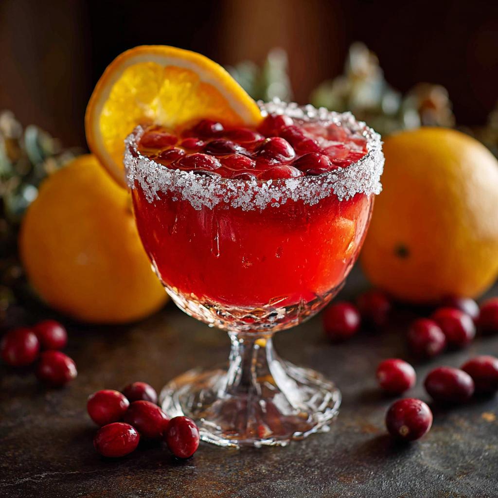 Cranberry Bliss Cocktail & Mocktail Recipe - Easy Printable Download - Etsy