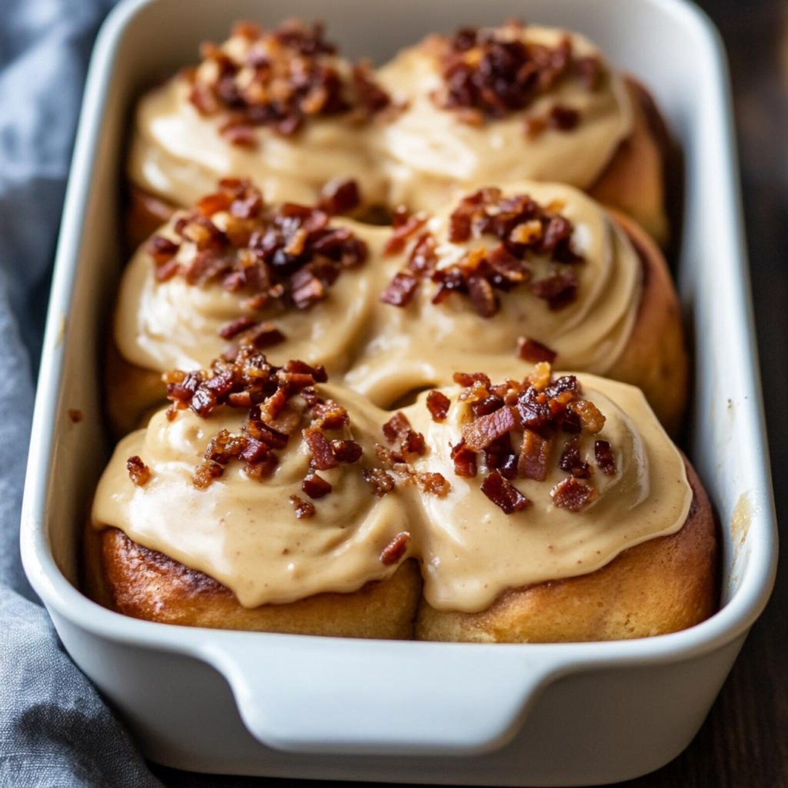 Maple Bacon Breakfast Buns Recipe, Digital Download Printable PDF Sweet ...