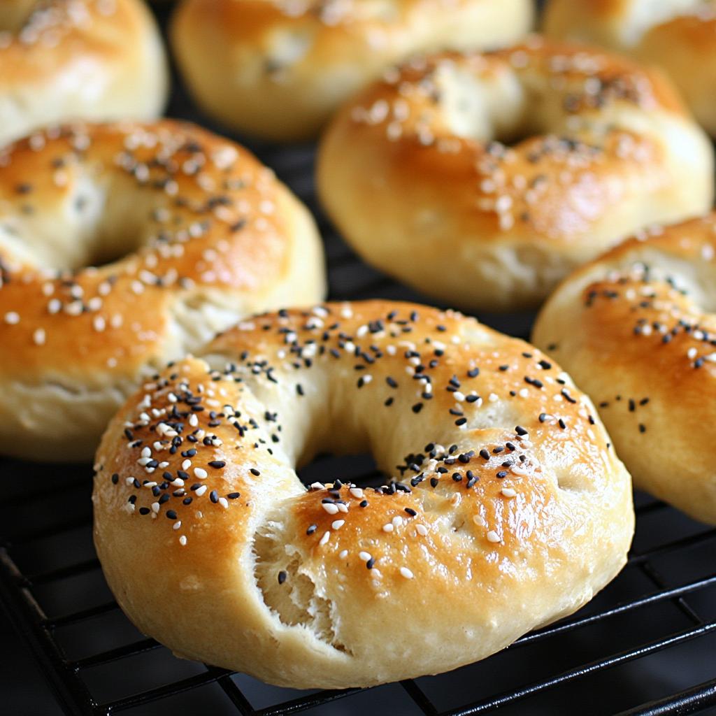 Sourdough Bagel Recipe: Chewy Homemade Bagels - Printable PDF Download ...