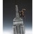 Moon Rocket Coin Bank With One Spaceman Item 924, Cast Aluminum and ...
