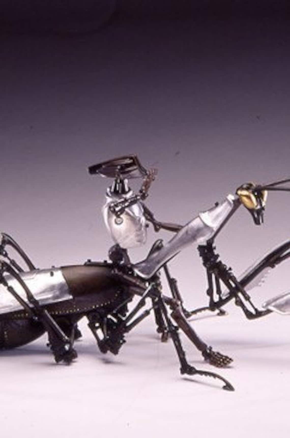 Mantis of Prey Large 60 Robotic Sculpture in Aluminum - Etsy