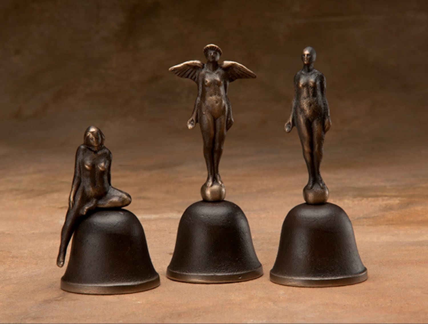 Bronze Angel Bell - Item #720 - Etsy