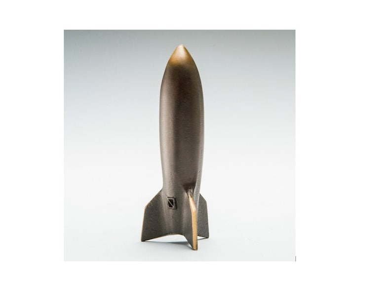 Small Bronze Rocket Item #821 - Etsy