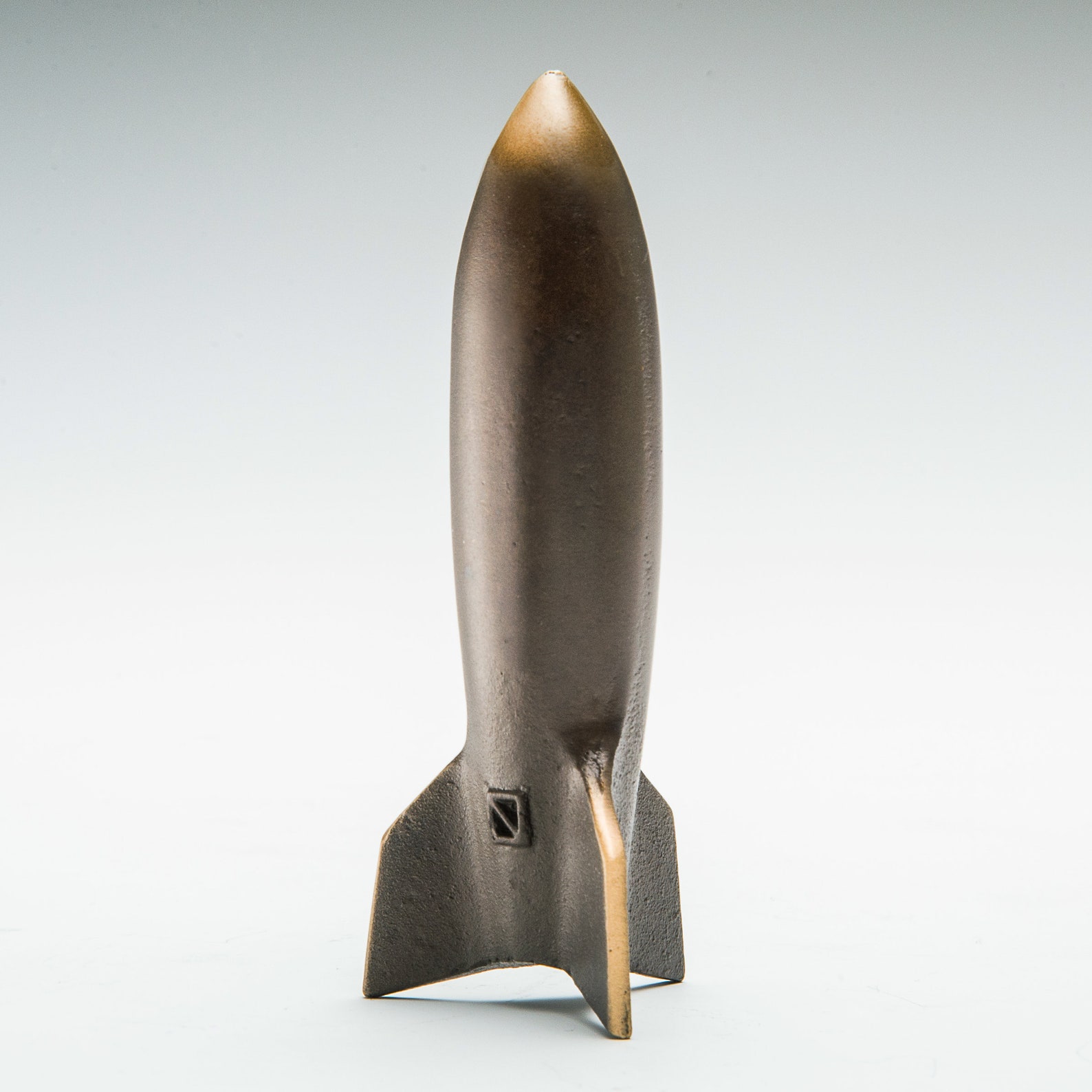 Small Bronze Rocket Item 821 - Etsy