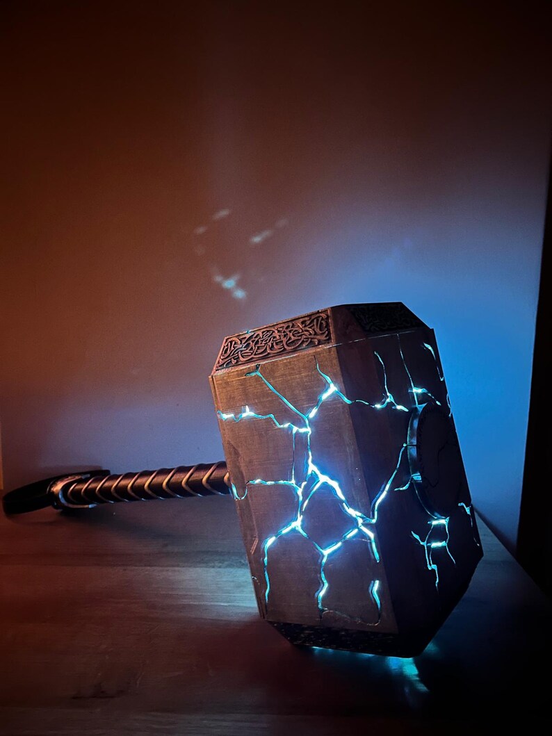 Thor Hammer: 3D Printed Mjolnir With Lightning Effect - Etsy