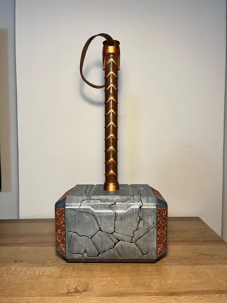 Thor Hammer: 3D Printed Mjolnir With Lightning Effect - Etsy
