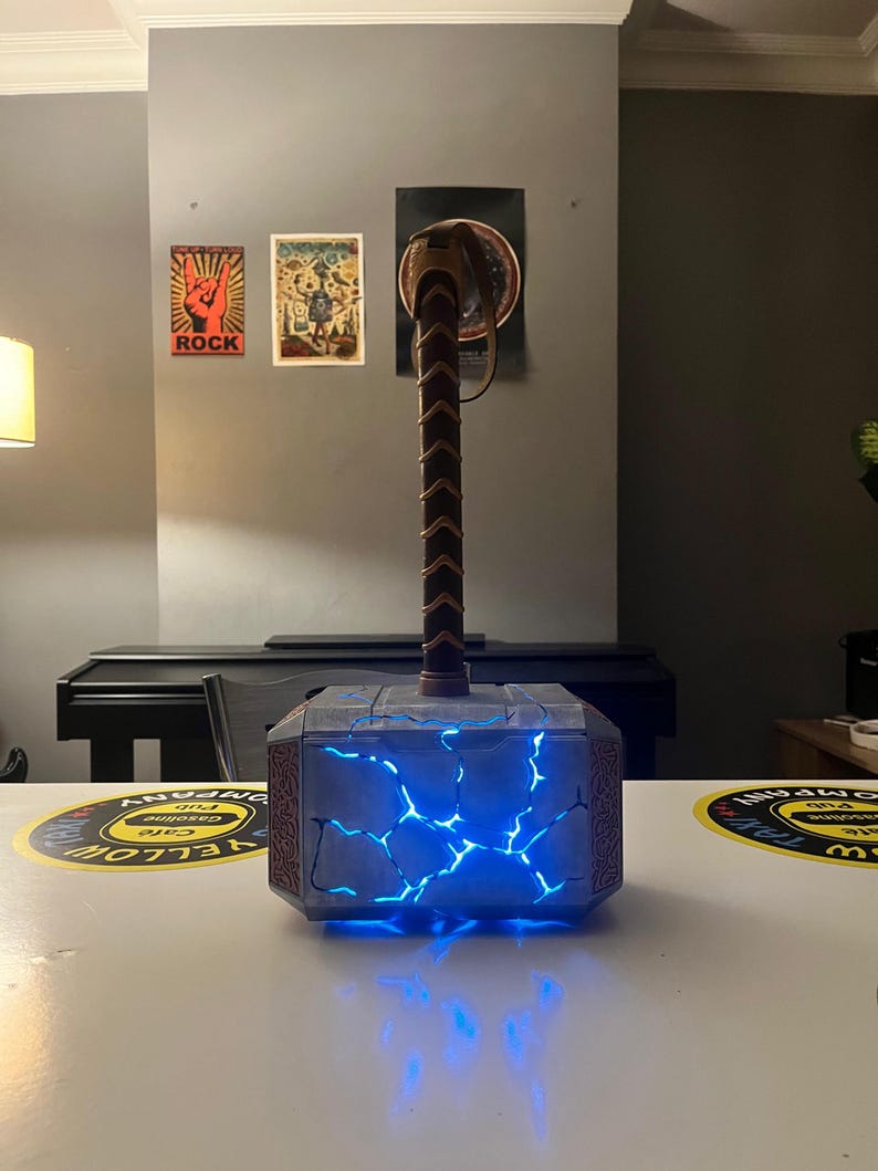 Thor Hammer: 3D Printed Mjolnir With Lightning Effect - Etsy