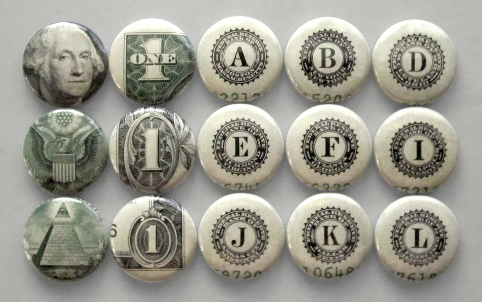 Money Buttons Made From Real US Currency - Etsy