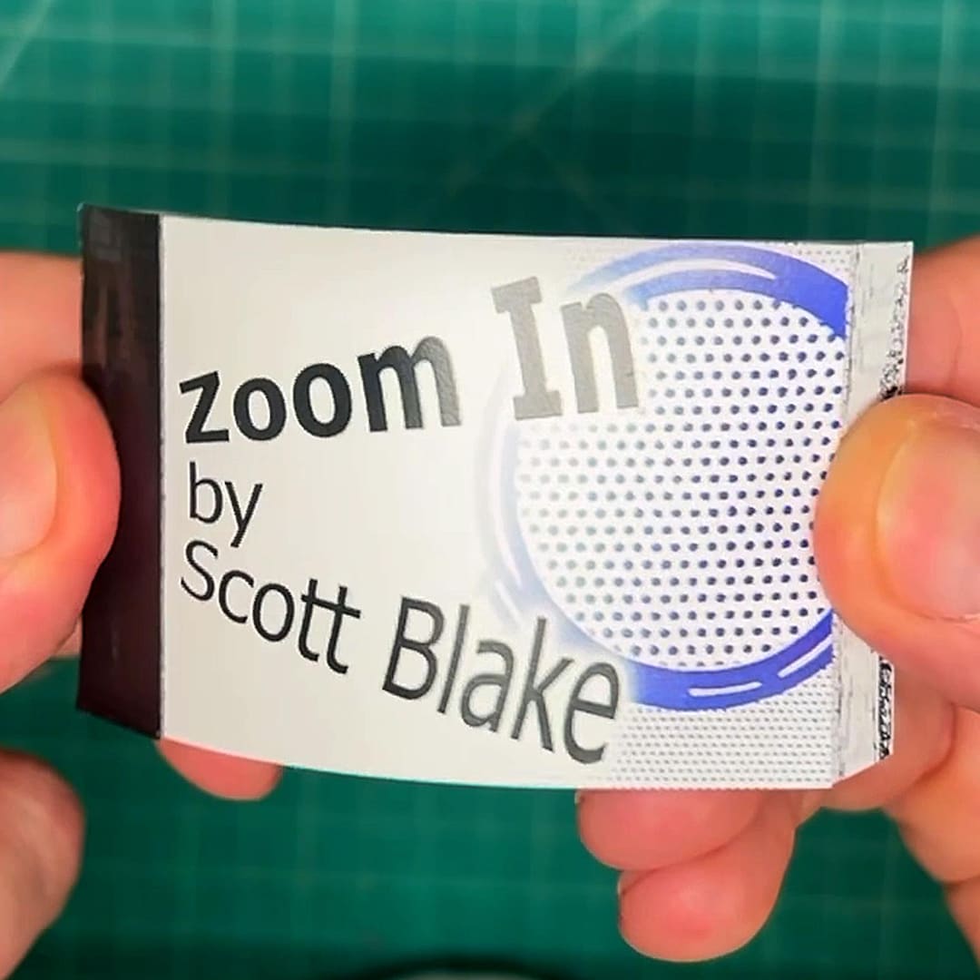 Zoom in Flipbook With Fore Edge Text by Scott Blake - Etsy