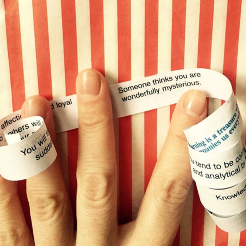 Fortune Cookie Scrolls by Scott Blake | Etsy