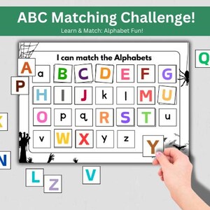 Halloween Busy Book Printable Toddler Learning Book Halloween ...