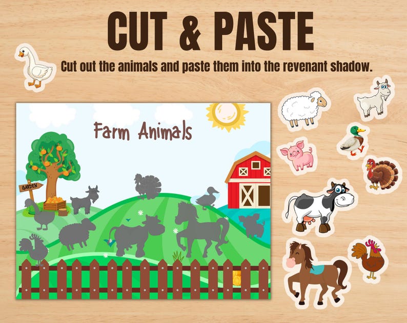 Farm Busy Book: Toddler Learning Activities, Homeschool Resources ...