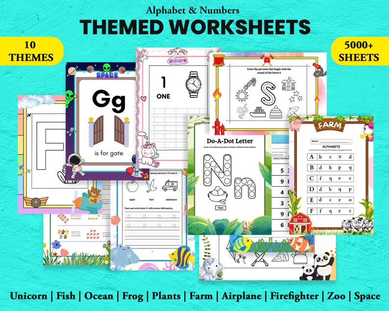 Full Year Preschool Curriculum Bundle: 10000+ Toddler Activity ...