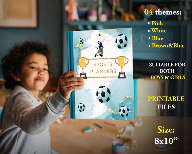 Kids Sports Planner Bundle: Team Mom Journal (PDF) - Etsy