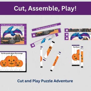 Halloween Busy Book Printable Toddler Learning Book Halloween ...