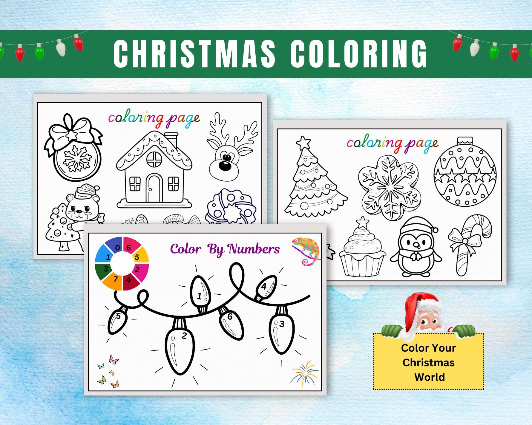 Printable Christmas Kids Game Bundle: 40+ Festive Activities (digital ...