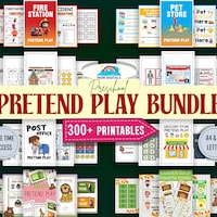 Desert Animals Dramatic Play & Printable Worksheets - Etsy