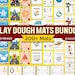 Play Dough Mats Mega Bundle: 200+ Toddler Activities (PDF, Digital ...