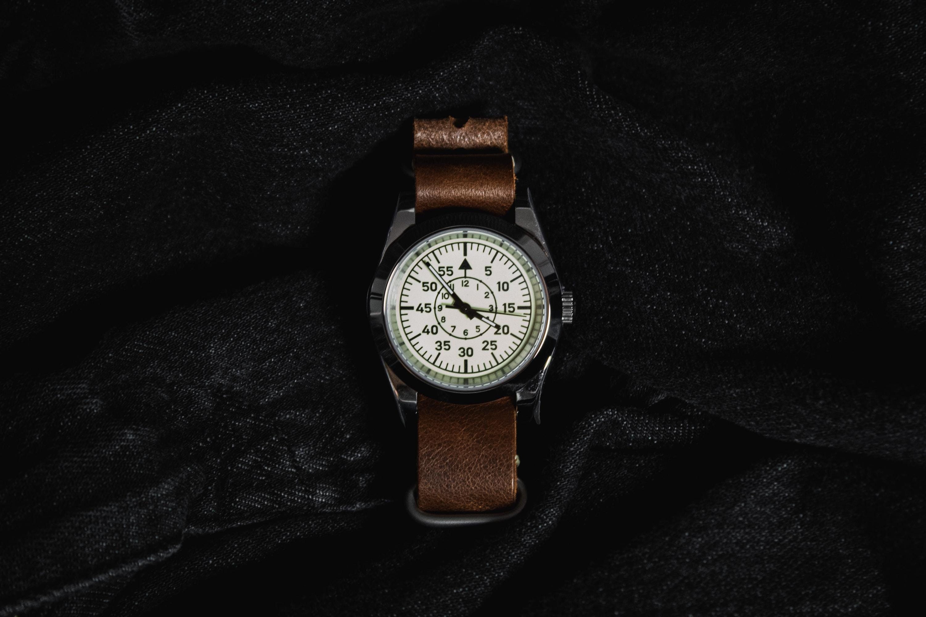 Custom Automatic Flieger Pilot Watch 40mm/36mm - Sapphire, Polished ...