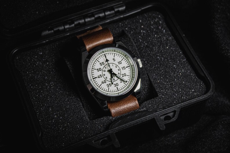 Custom Automatic Flieger Pilot Watch 40mm/36mm Sapphire, Polished Steel ...