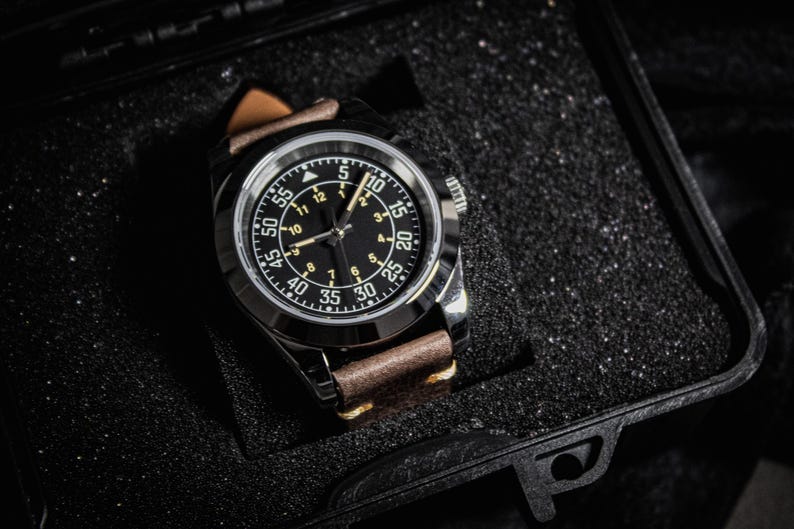 Custom Automatic Flieger Pilot Watch 40mm/36mm Sapphire Glass, Polished ...