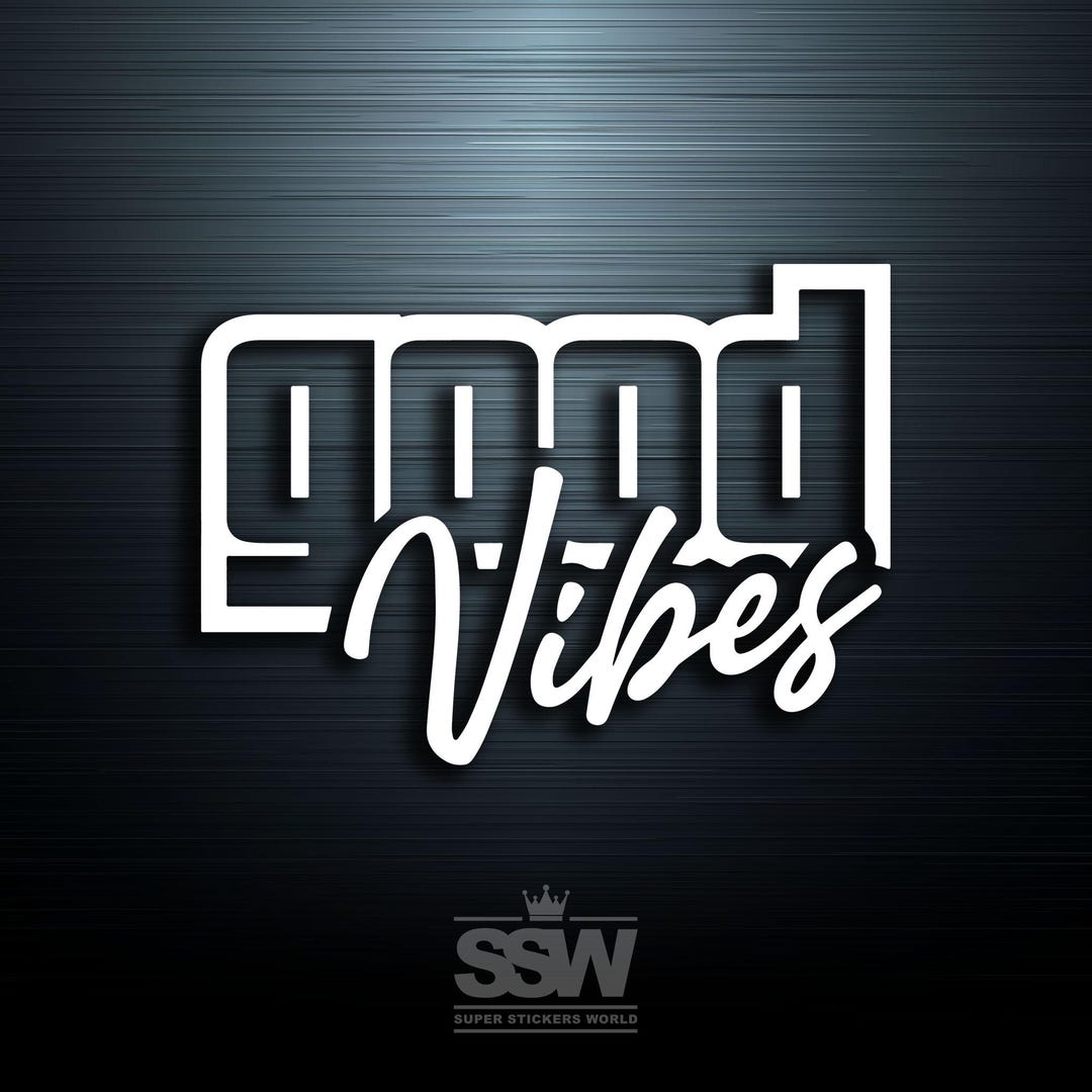 Good Vibes GTA Vinyl Decal Sticker Car JDM - Etsy