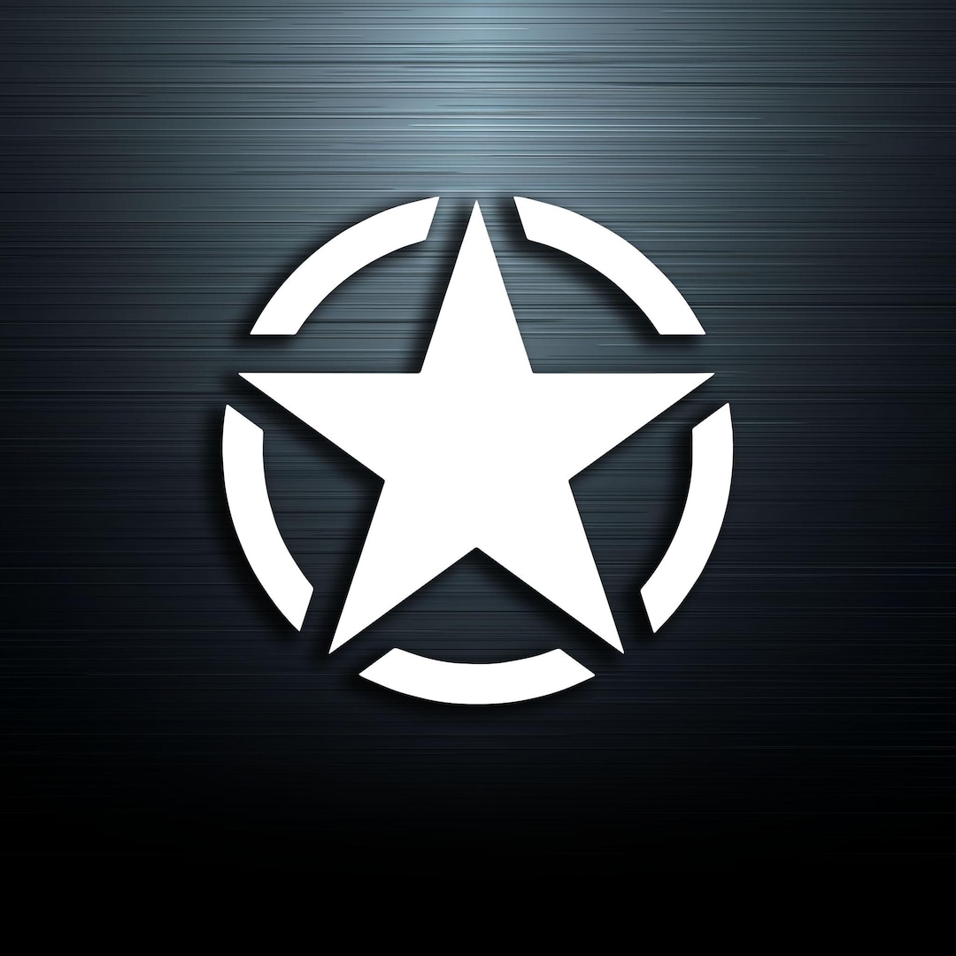 Army Star Vinyl Decal Sticker Car JDM - Etsy