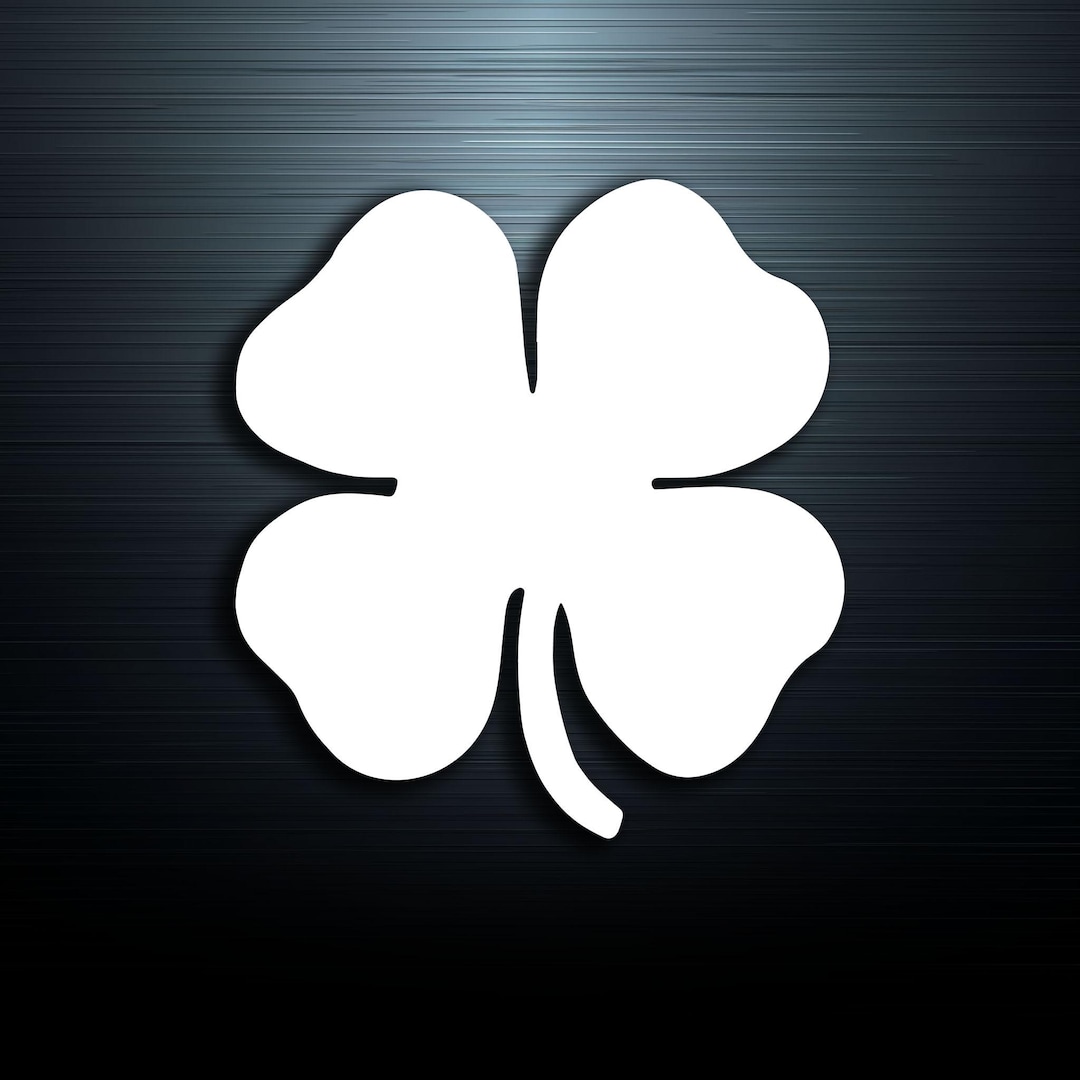 Four Leaf Clover Vinyl Decal Sticker Car JDM - Etsy