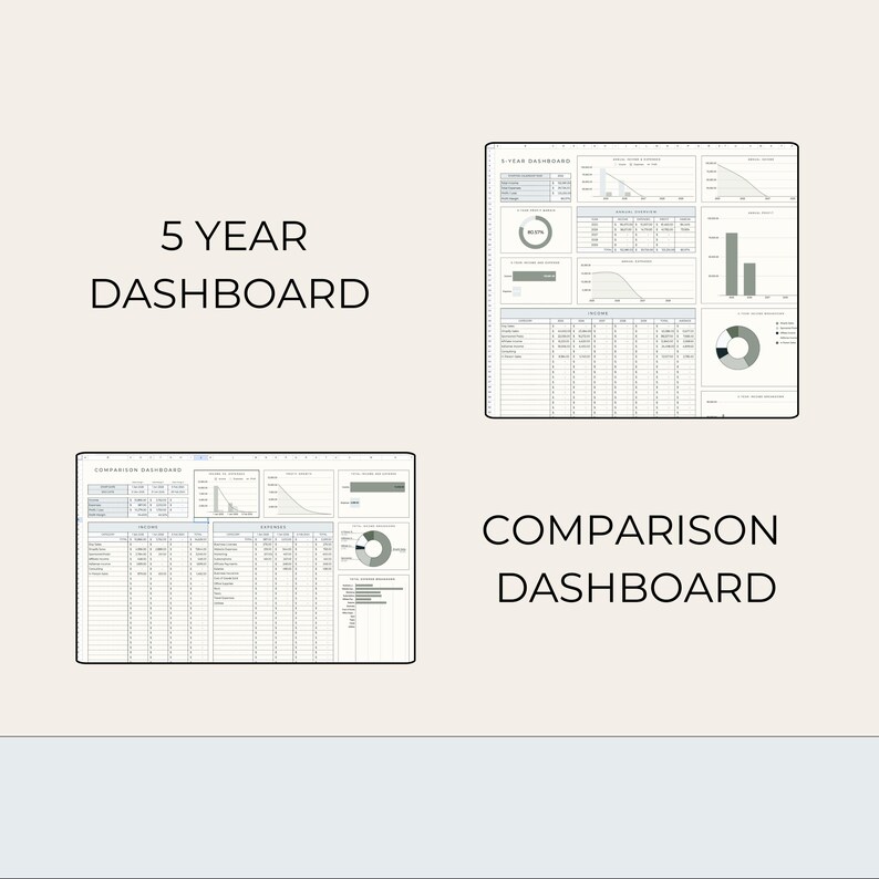 Ultimate Bookkeeping Package, Small Business Bookkeeping Template ...