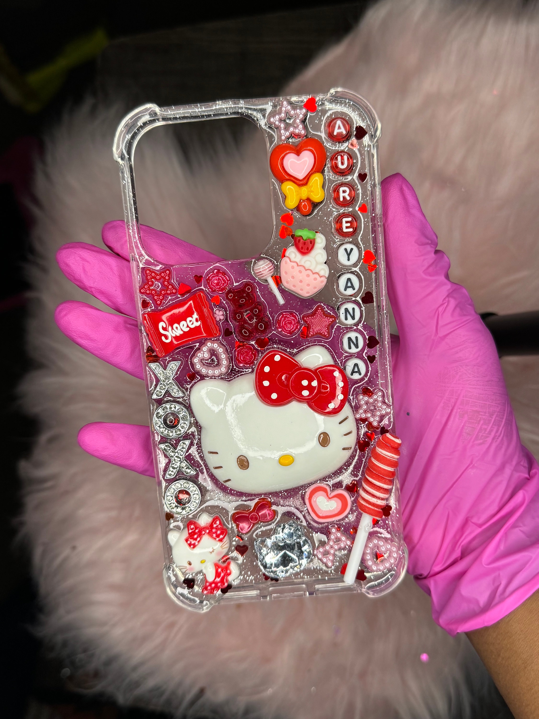 Custom Theme Junk Phone Case: Character Bling Case - Etsy