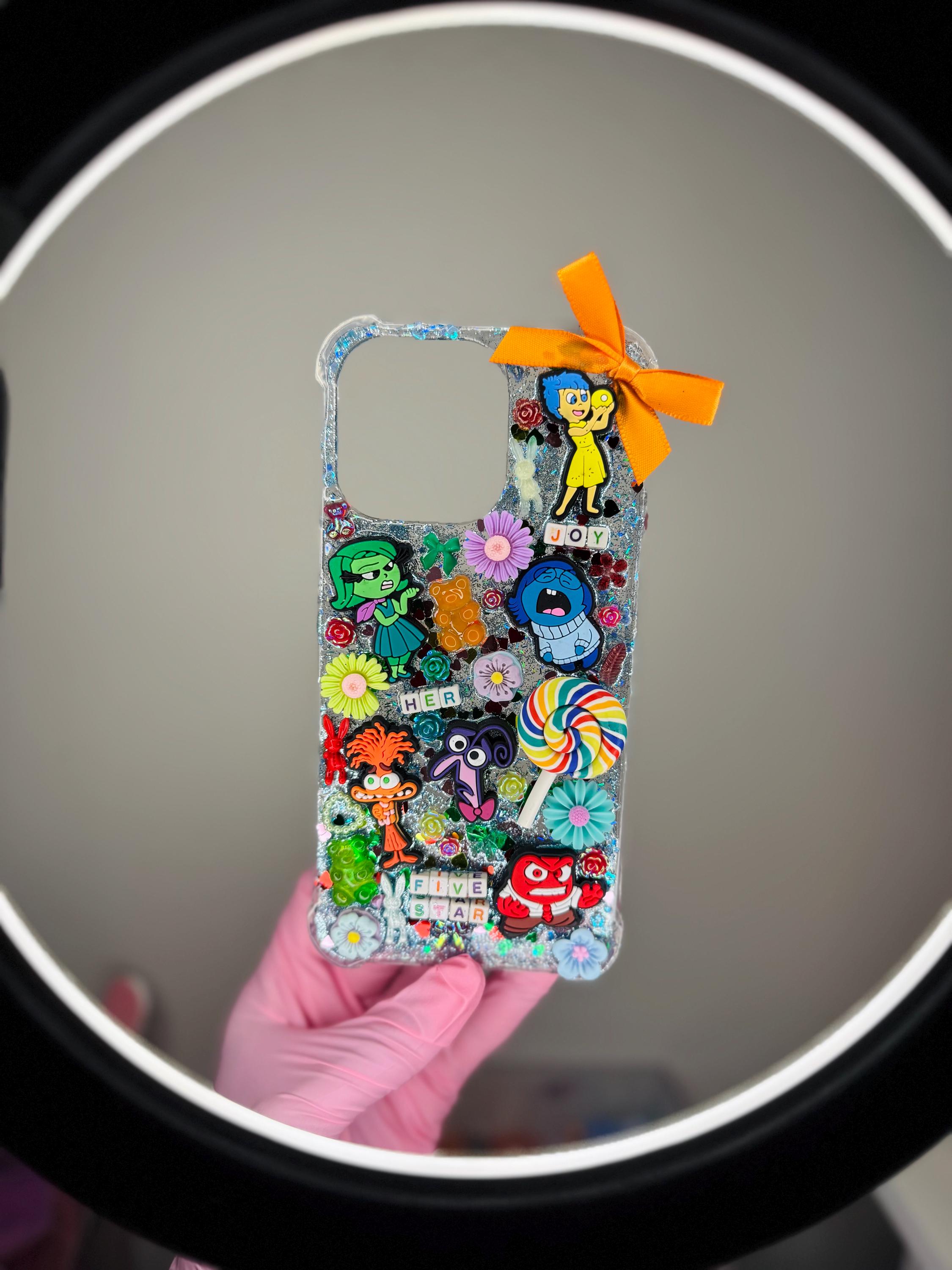Custom Theme Junk Phone Case: Character Bling Case - Etsy